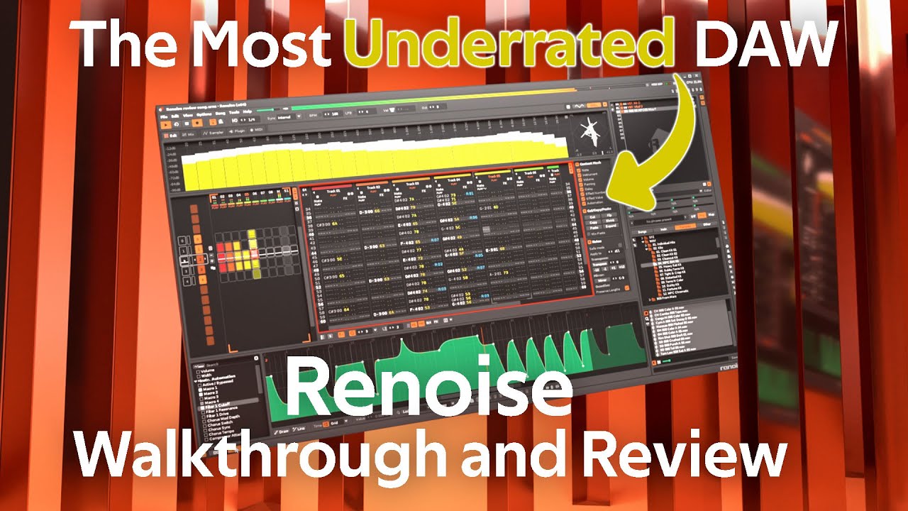The Most Underrated DAW For Music Production - Renoise Walkthrough and Review - YouTube