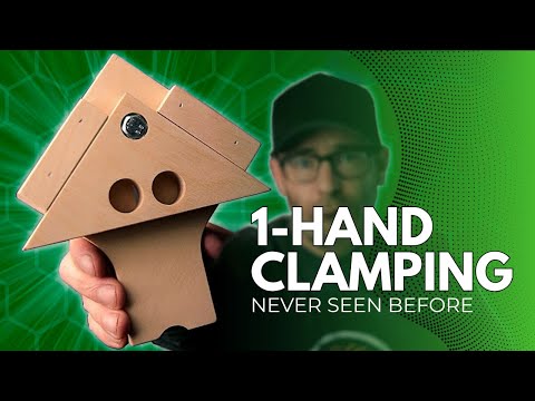 This Self-Clamping Corner Clamp Locks Corners Instantly (And It's DIY!)