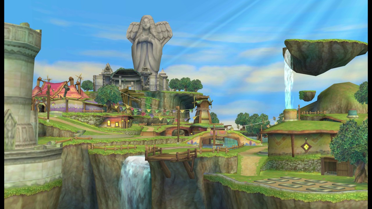 VGW: 4K Skyward Sword Floating Island (version 2) - YouTube