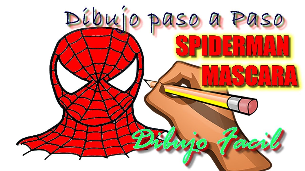 spiderman dibujo facil paso a paso - YouTube