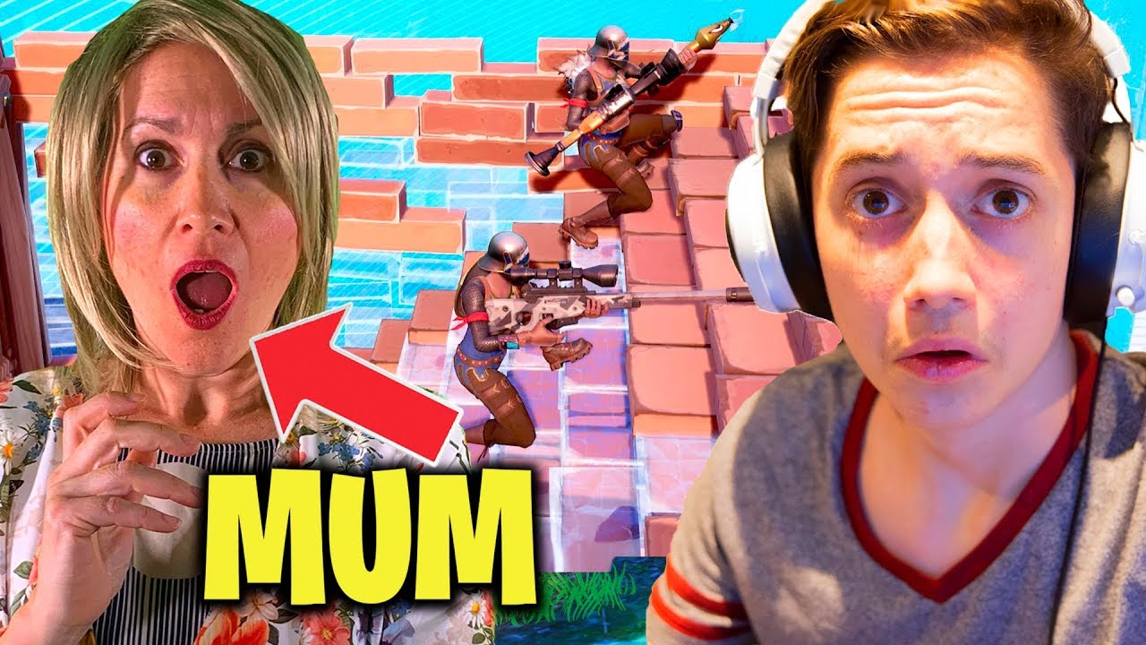 Getting My Mum a Fortnite Victory Royale for Mothers' Day!! - YouTube