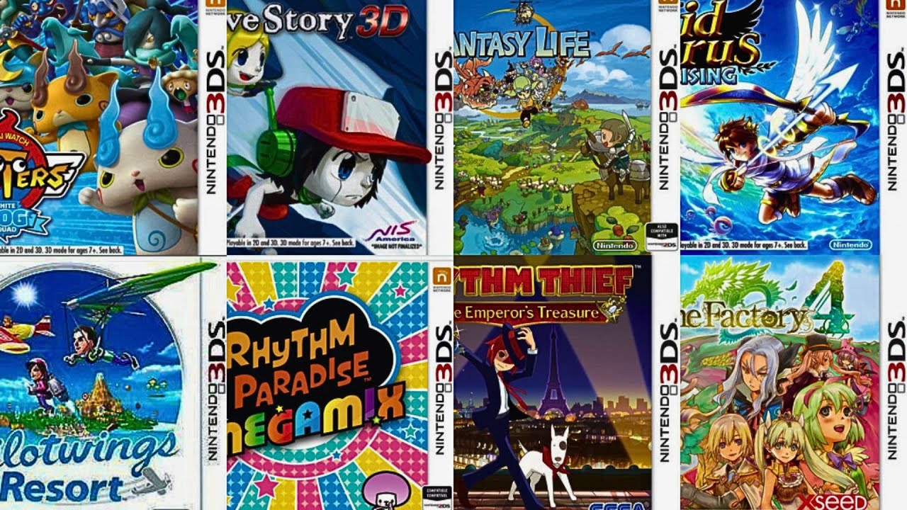 Top 10 Best UNDERRATED Games of Nintendo 3DS - YouTube