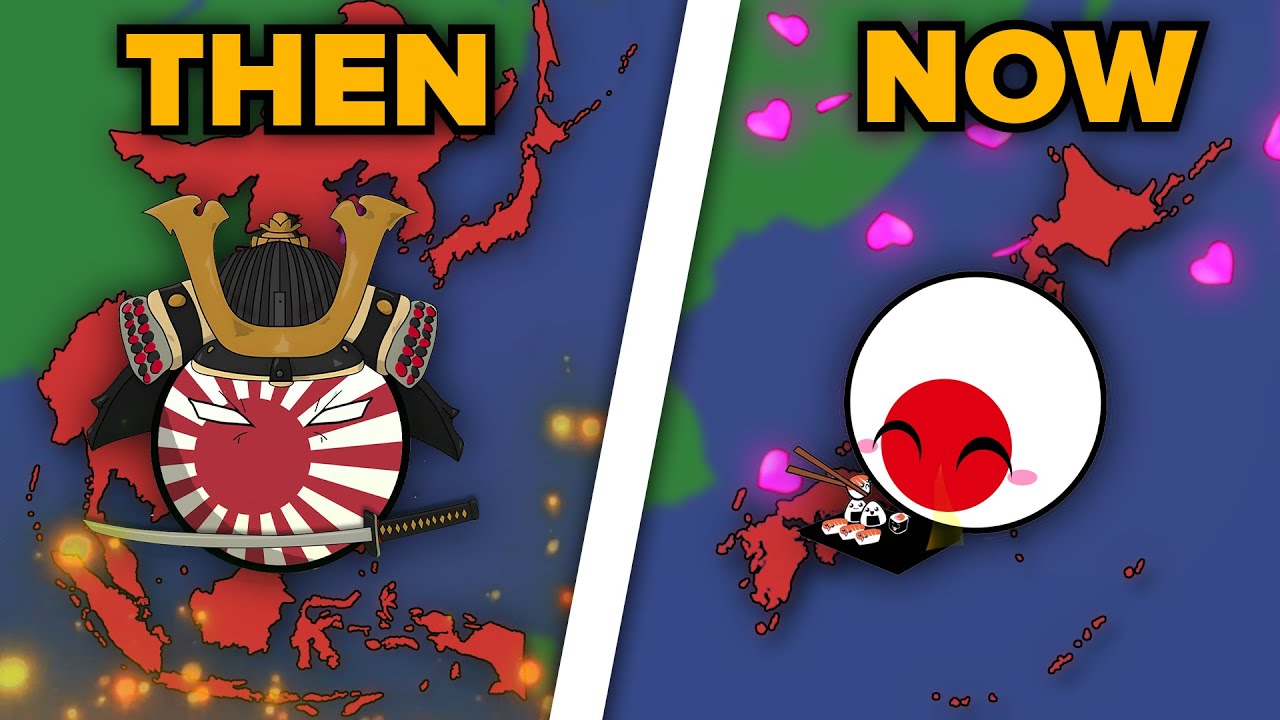 Countryballs Then And Now | Countryballs Animation - YouTube