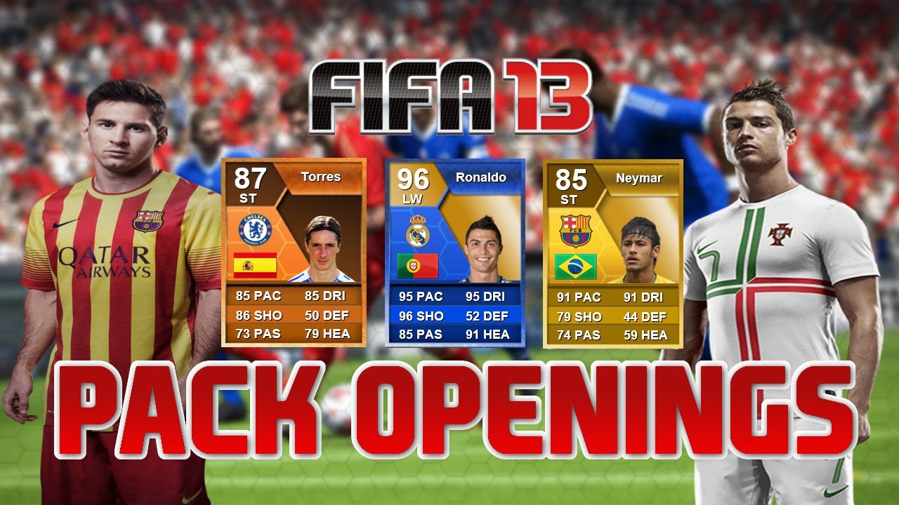 FIFA 13 Ultimate Team - Pack Openings- (FaceCam) Let's Get Lucky! - YouTube