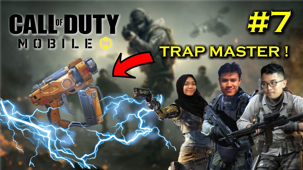 USING TRAP MASTER CLASS | Call of Duty Mobile Battle Royale Trio VS ...