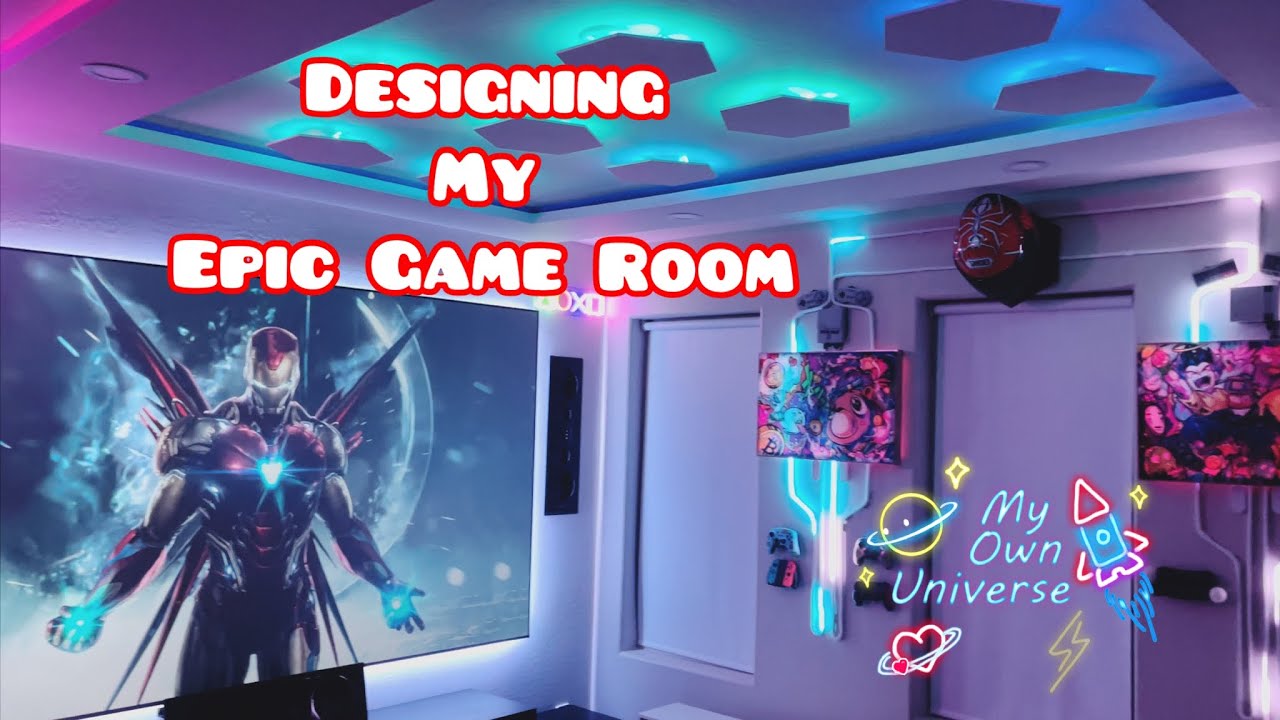 ‼️Designing my Epic Game room! 🔥 - YouTube