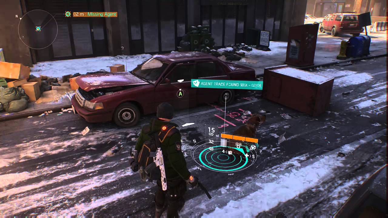 The Division - Dog covers the trail of a missing agent - YouTube