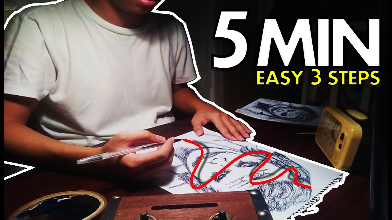 How To Draw Like A Pro In 5 Minutes Youtube