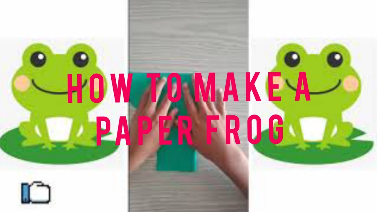 How To Make A Frog With Paper Jumping Frog YouTube how-to-make-a-frog-with-paper-jumping-frog-youtube