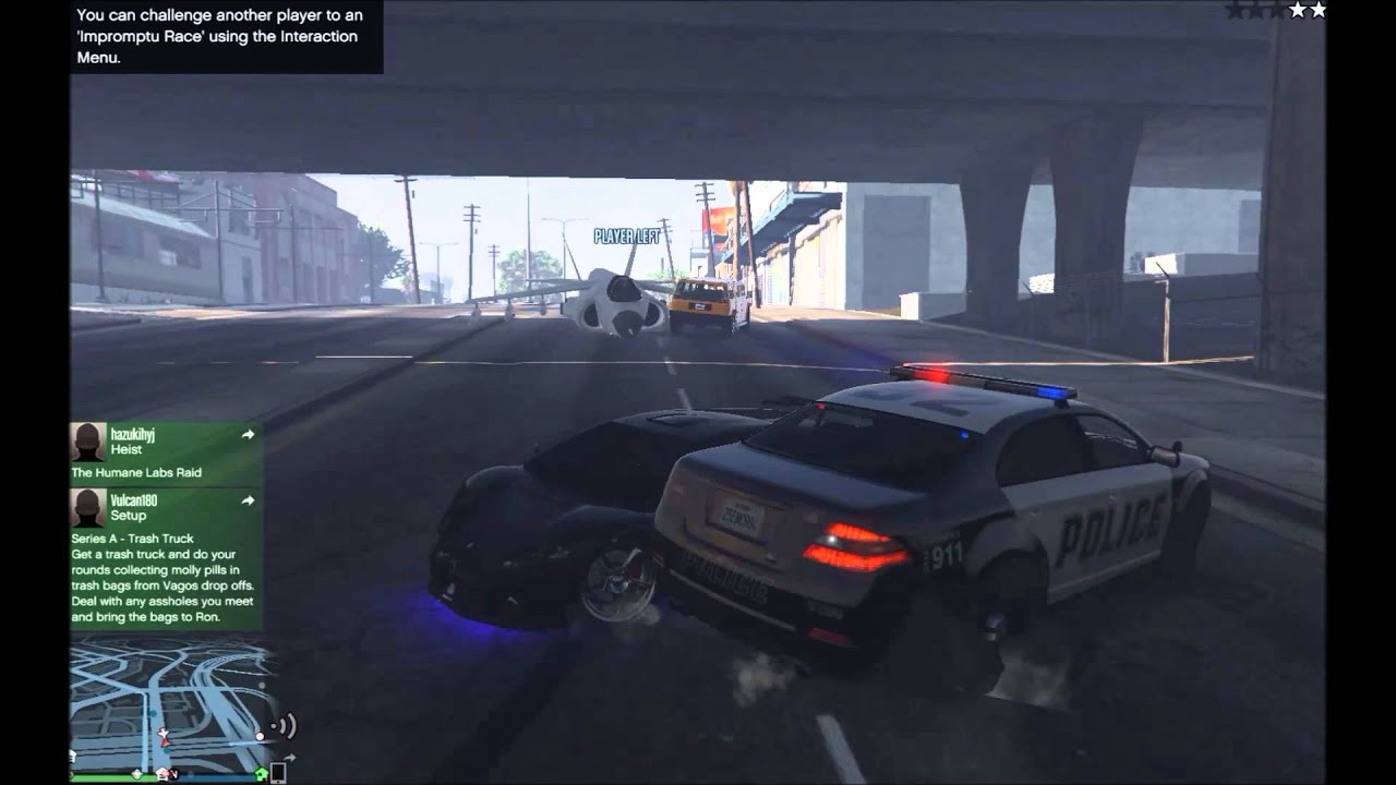 GTA 5 PC - Jet lags out = amazing crash - YouTube