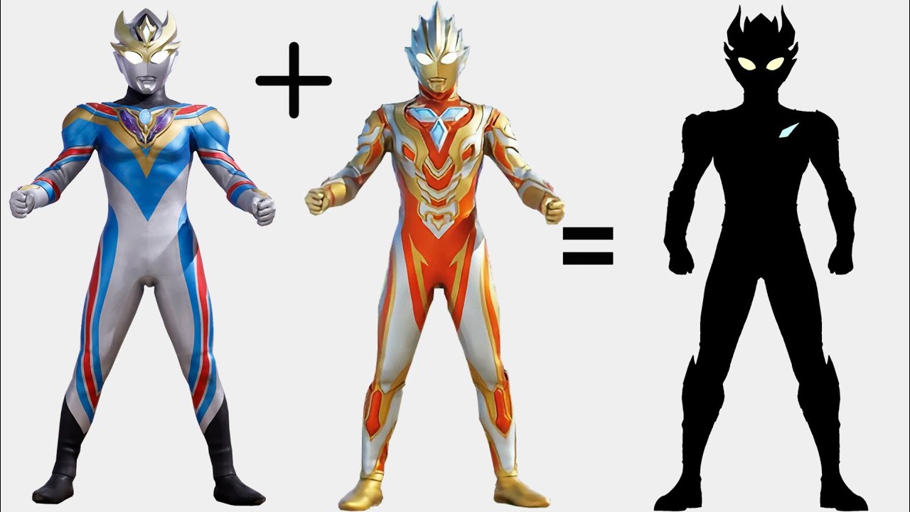Ultraman Decker dynamic type + Trigger glitter eternity [Fanmade] - YouTube