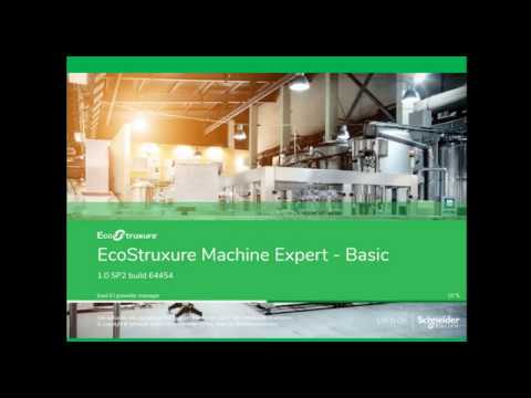 02 - PLC - SOFTWARE MODICON - ECOSTRUXURE MACHINE EXPERT BASIC - YouTube
