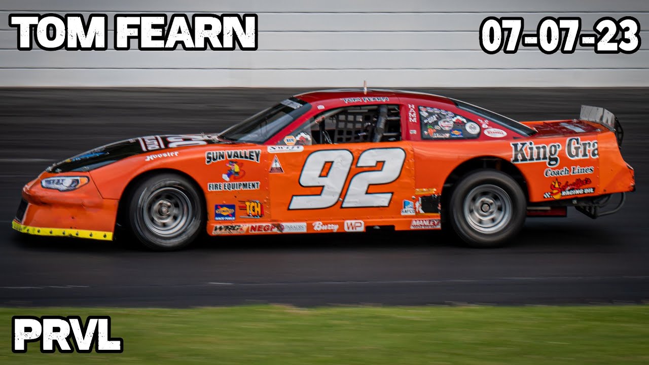 Tom Fearn | #92 Late Model (STAFFORD // 07-07-23) - YouTube
