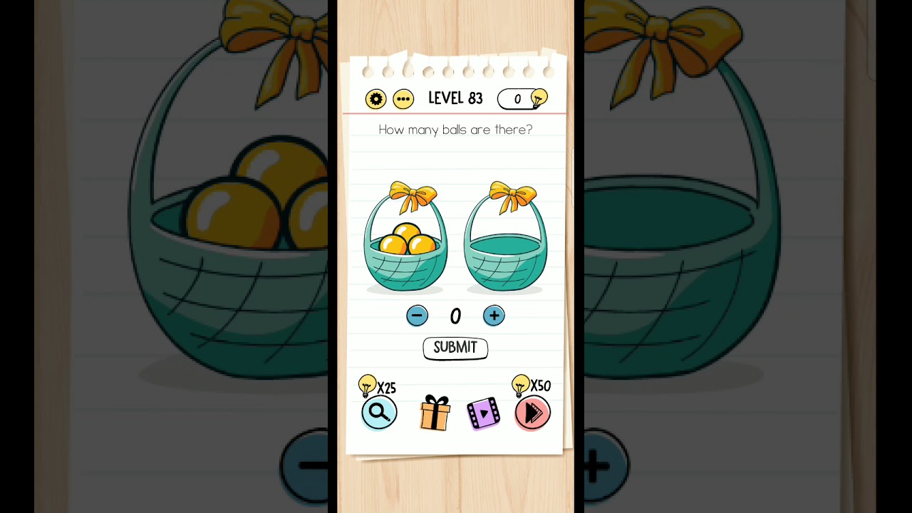 Brain Test Level 83 Walkthrough - YouTube