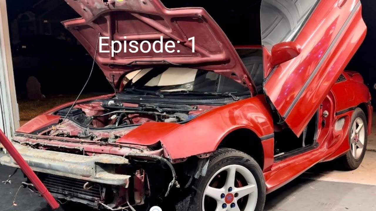 Toyota MR2 project build Ep. 1 This Car seen Better Days! - YouTube