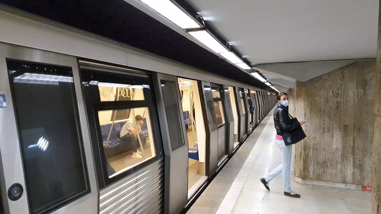 [4K] Bucharest Metro- BOMBARDIER Trains Extravaganza - YouTube