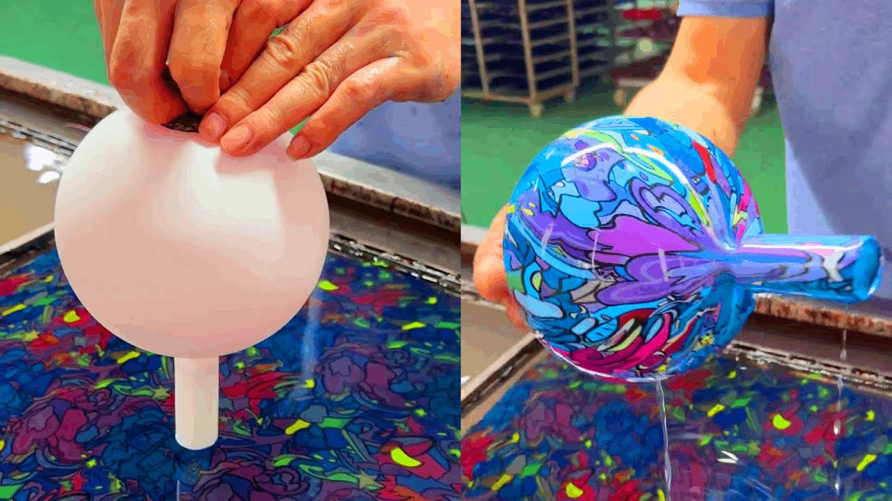 Water transfer technology uses water to color objects#Water Transfer ...