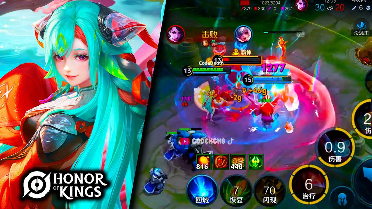 Dyadia Gameplay in Season 7 Update New Hero | Honor of Kings - YouTube