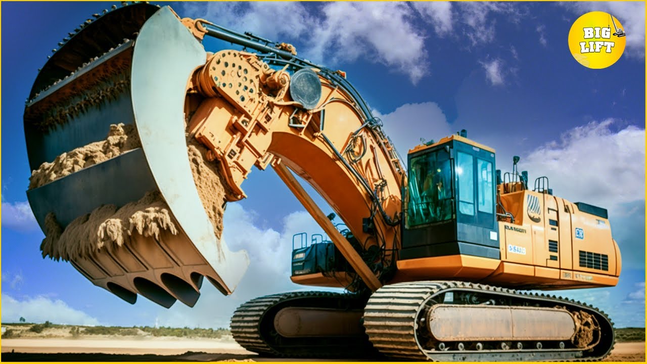 Biggest Heavy Equipment Construction Machines Working At Another Level ...