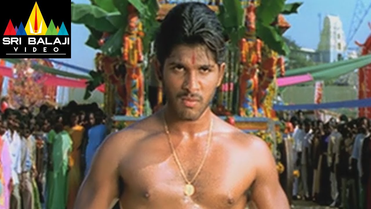 Allu Arjun Action Scenes Bunny Movie Action Scenes Sri Balaji Video Youtube
