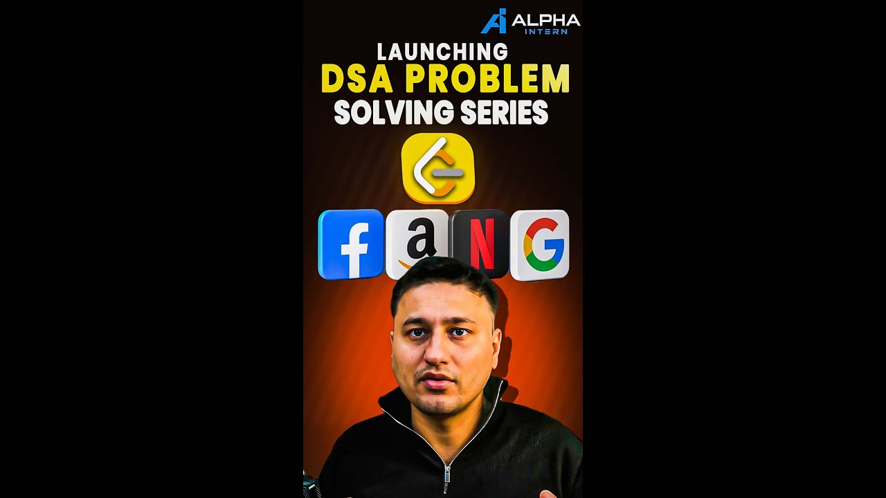 Launching DSA Problem Solving Series In Short Form - YouTube
