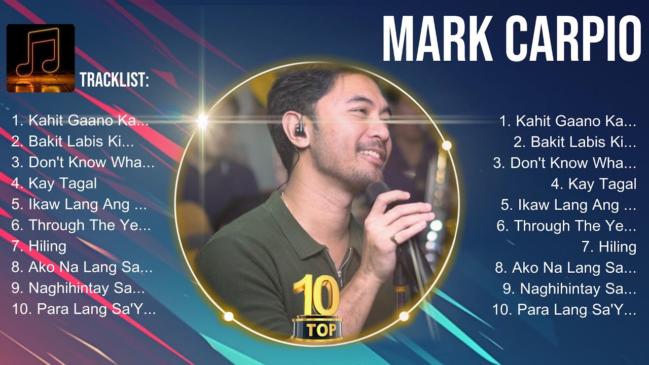 Mark Carpio OPM Top Songs 2025 ~ Mark Carpio Greatest Hits ~ Full Album ...