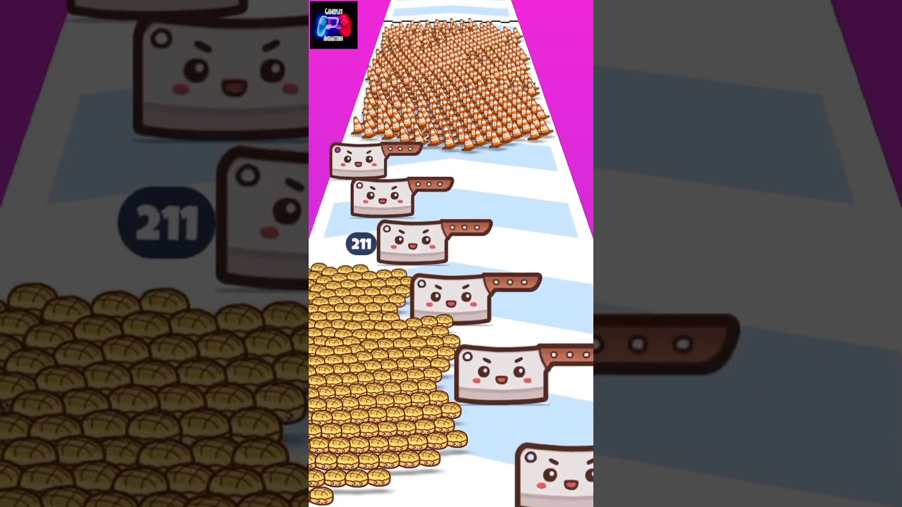 FOOD RUN - GAME ANDROID,IOS MOBILE | GAMEPLAY ANIMATION #SHORTS ( PART ...