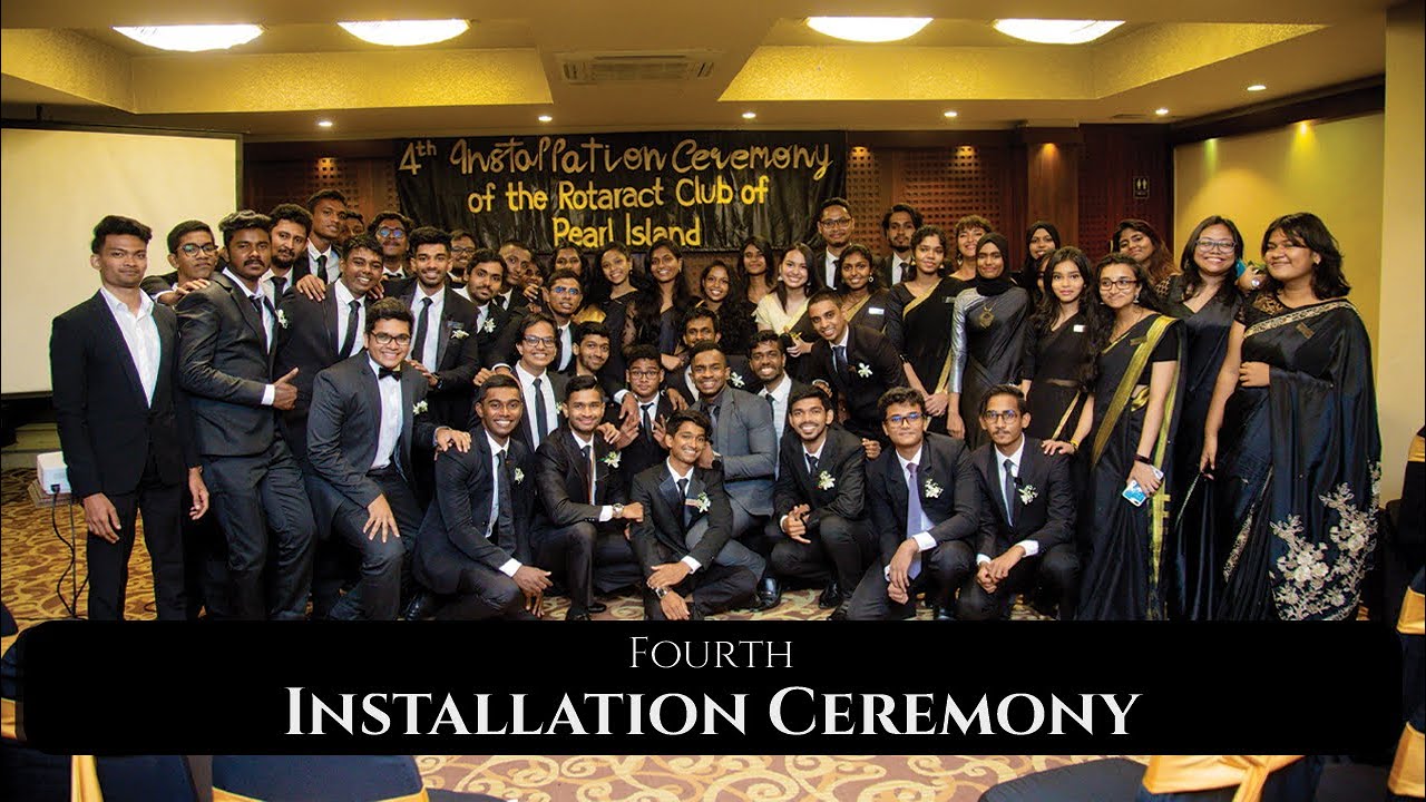 4th Installation Ceremony of the Rotaract Club of Pearl Island - YouTube