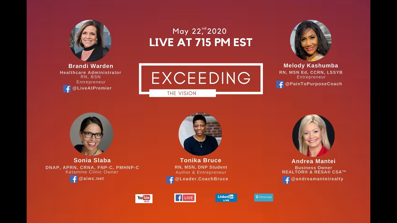 EXCEEDING the Vision | Empowering Women's Chat | - YouTube