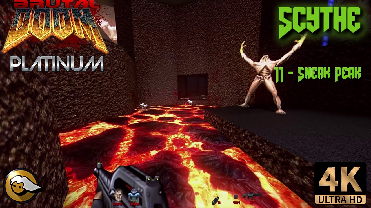 Brutal DOOM Platinum v3.1.1 - Scythe - 11 - Sneak Peak #Reshade - YouTube