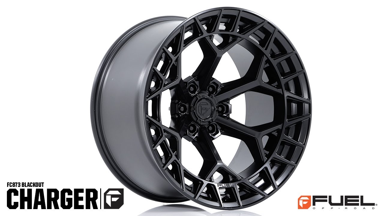 FUEL FC873MX CHARGER | 22X12 | BLACKOUT - YouTube