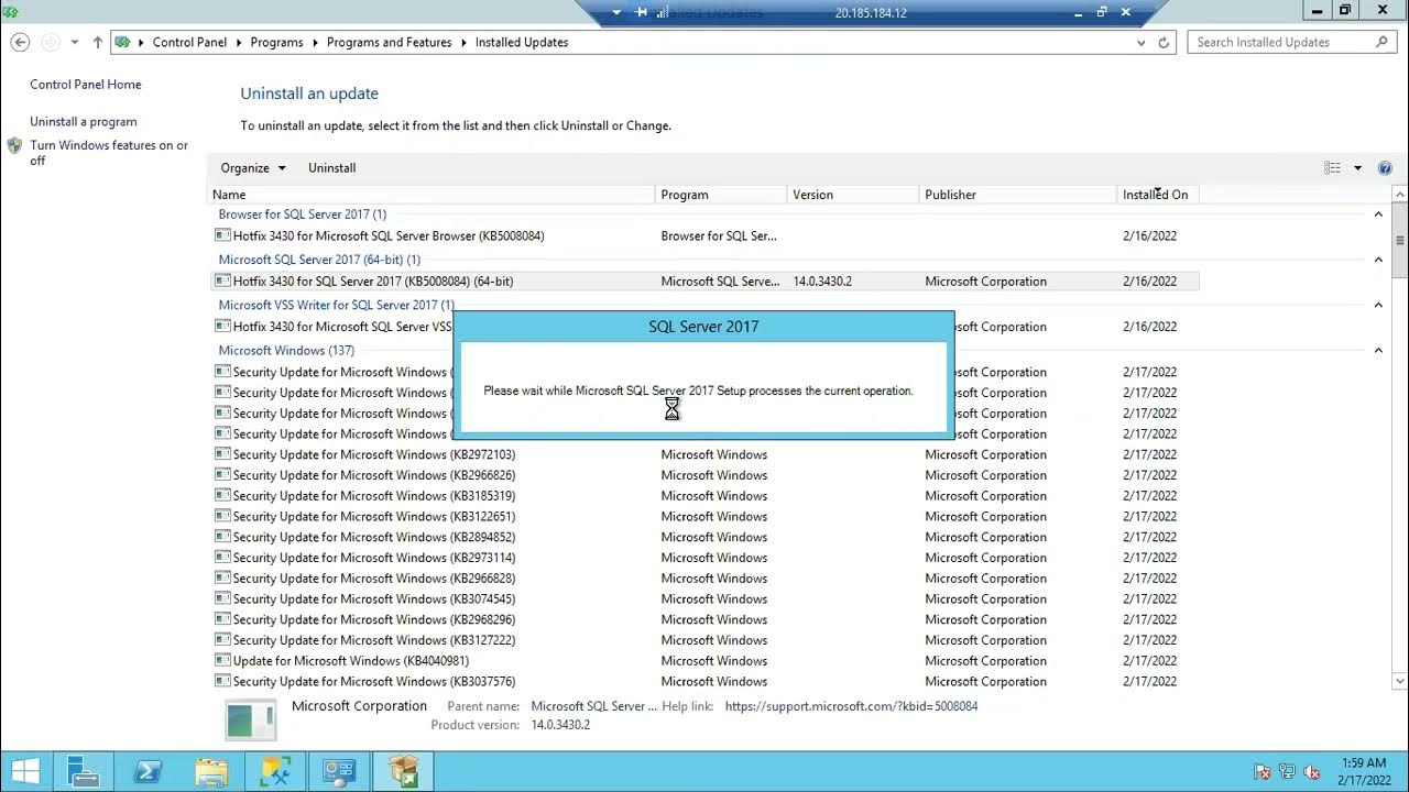 Sql DBA Batch 42 Class 41 Remove Patching - YouTube