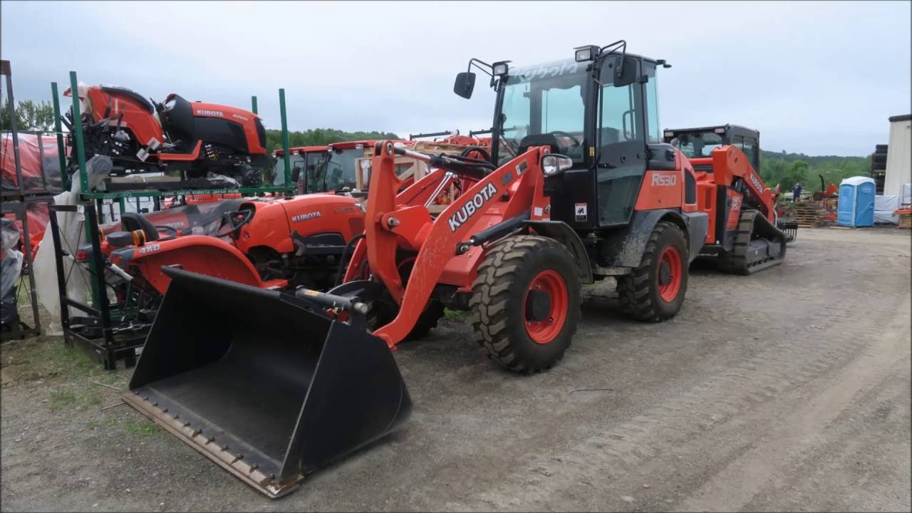 Kubota R530R43 Walk Around - YouTube