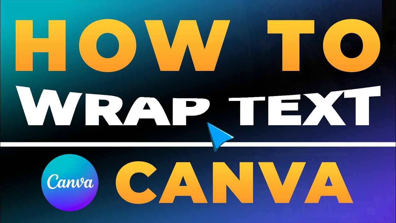 How To Wrap Text On Canva (FAST & EASY) | 100% WORKS | NO Yapping ...