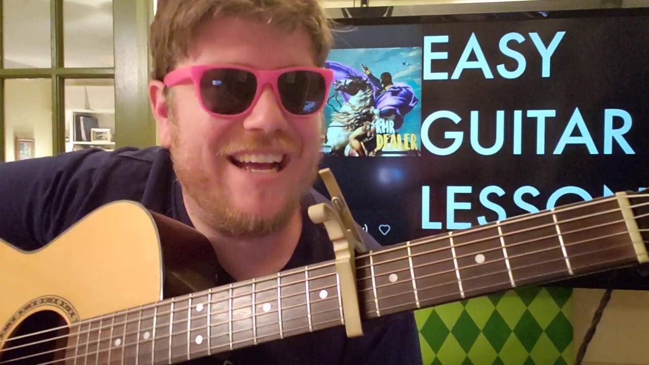 How To Play DEALER RMR Future Lil Baby // guitar lesson beginner ...