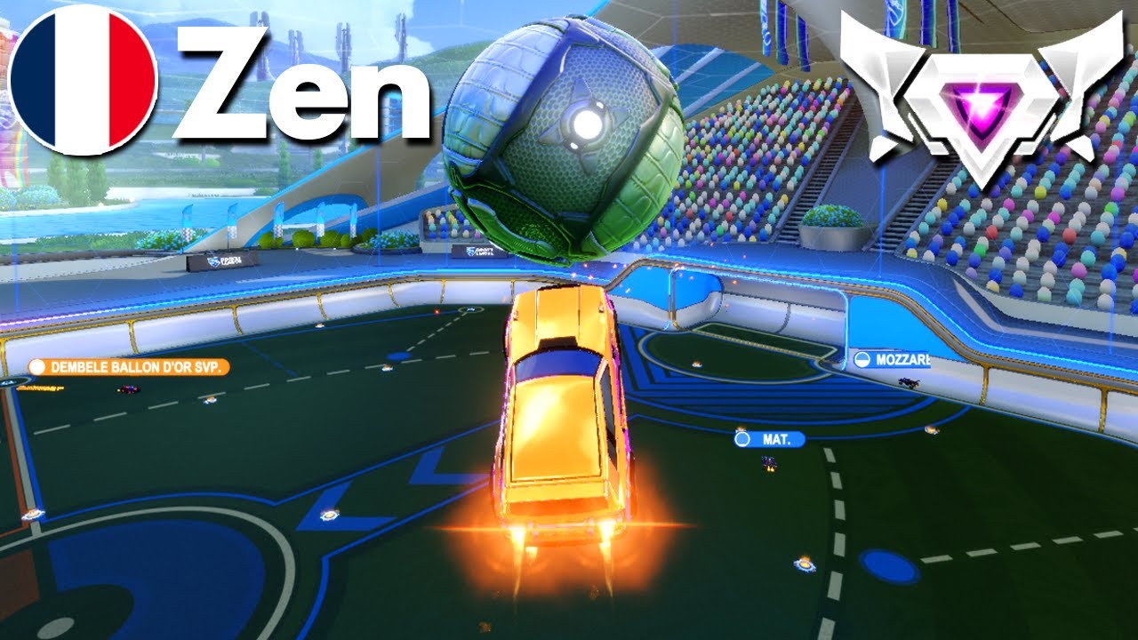 ZEN Rocket League Gameplay 1 HOUR (SSL 2v2) - YouTube