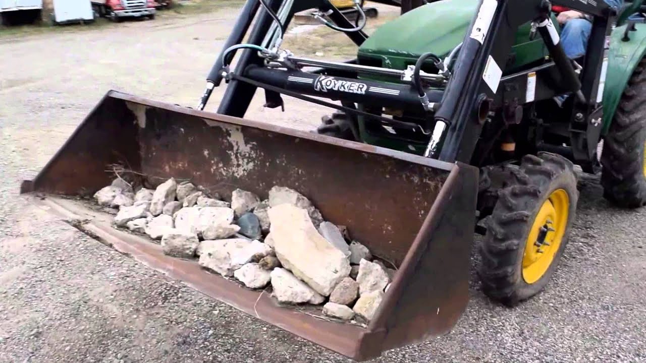 Agracat 2920 Diesel Tractor 4x4 with Loader - YouTube