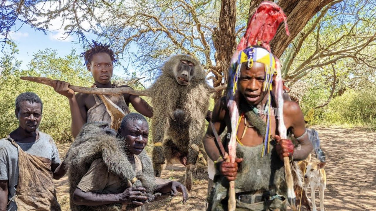 Hadzabe Tribe made it Again SUCCESSFULL HUNTING - YouTube