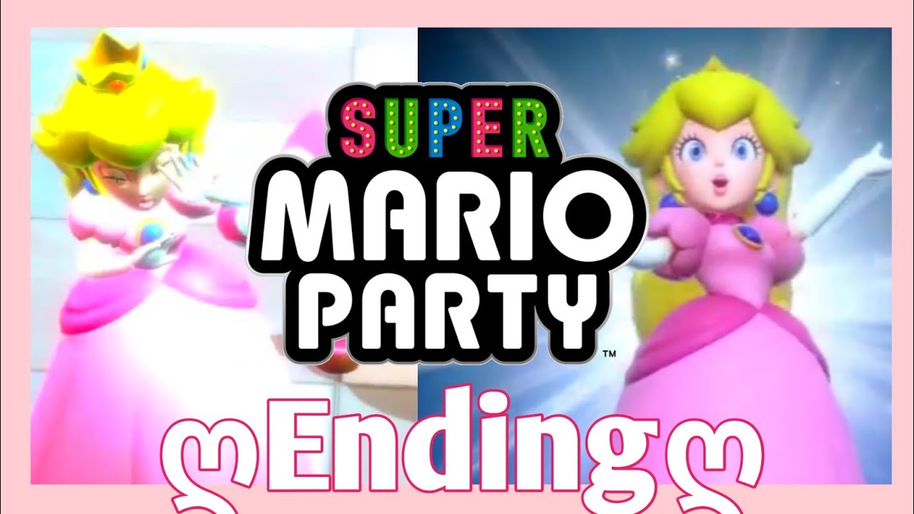 ️Super Mario Party - Princess Peach ending ️ - YouTube