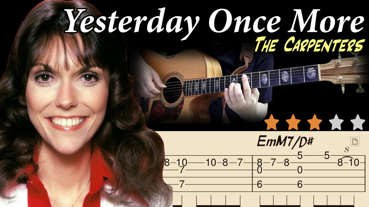 Yesterday Once More Lyrics The Carpenters Acoustic Fingerstyle yesterday-once-more-lyrics-the-carpenters-acoustic-fingerstyle