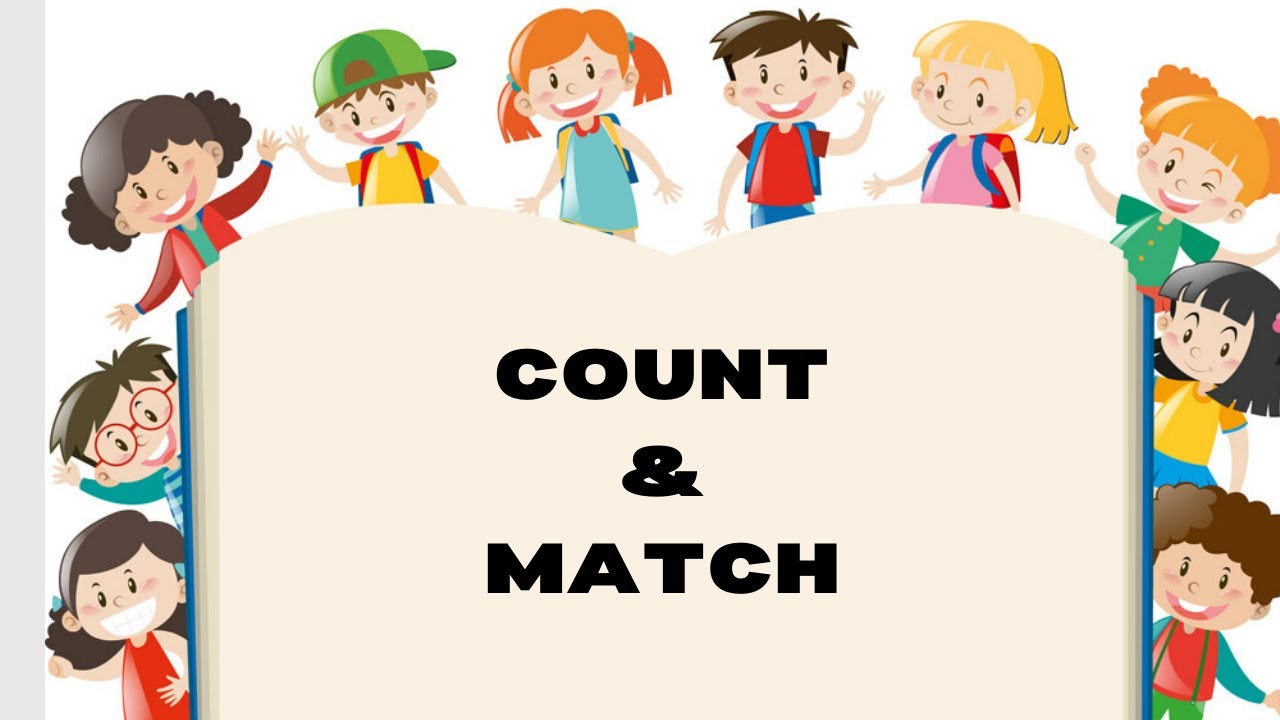 Maths Fun Activity | Count & Match | Maths Activities - YouTube