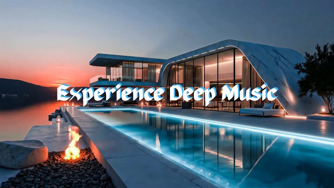 Experience Deep Music Vibes at this Sunset Luxury Villa Pool - YouTube