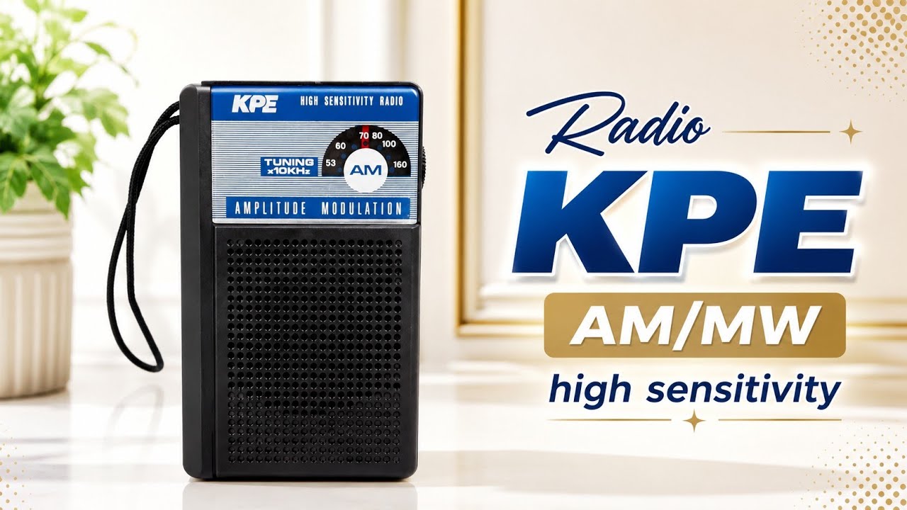 Radio kpe AM high sensitivity radio - YouTube