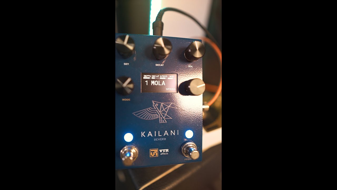 VTR Kailani Reverb - Fica bom com Distorção e FUZZ? - YouTube