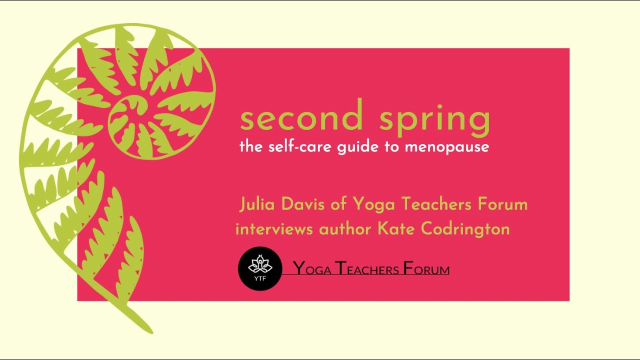 Julia Davis interviews Kate about her new book Second Spring: the self ...