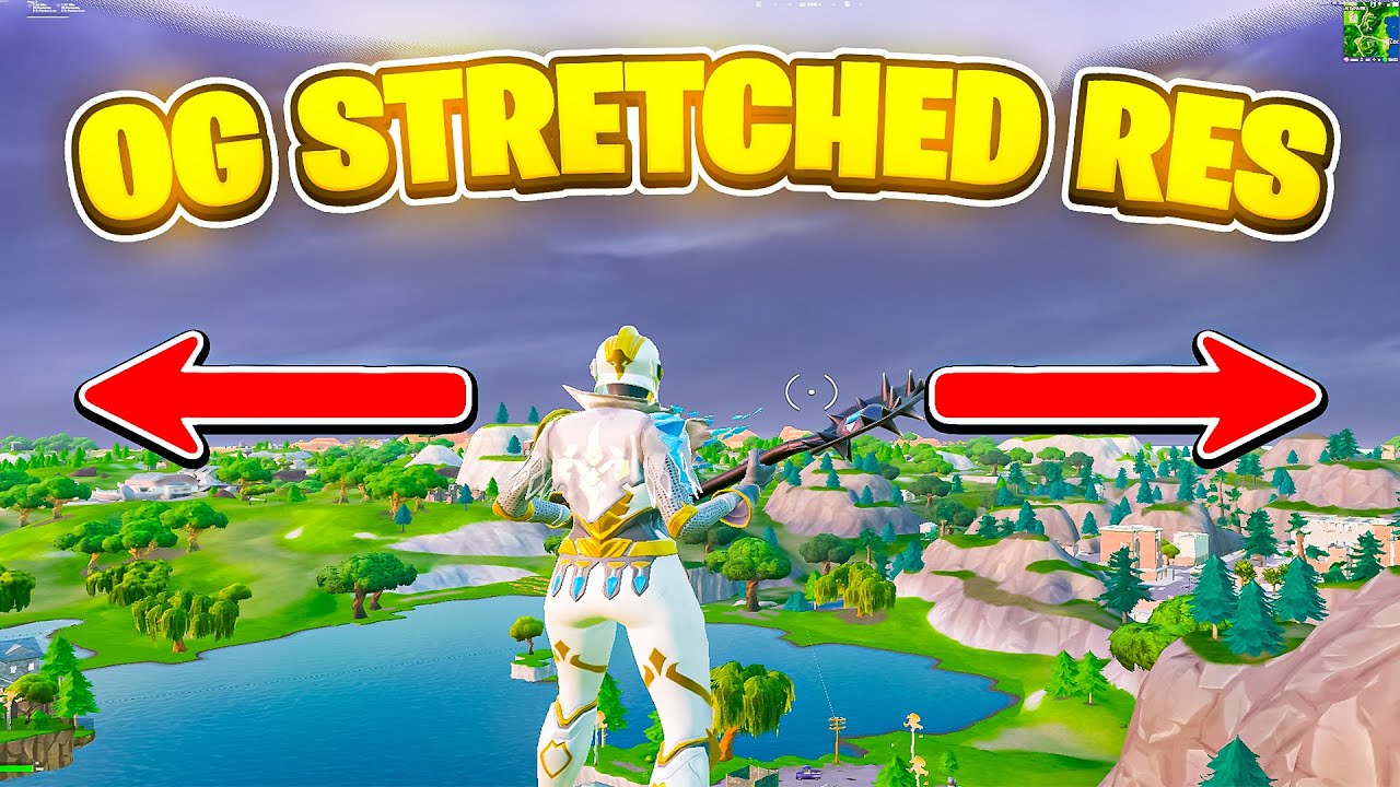 How To Get STRETCHED RESOLUTION in Fortnite on PC! 🛠️ (Best Fortnite OG ...