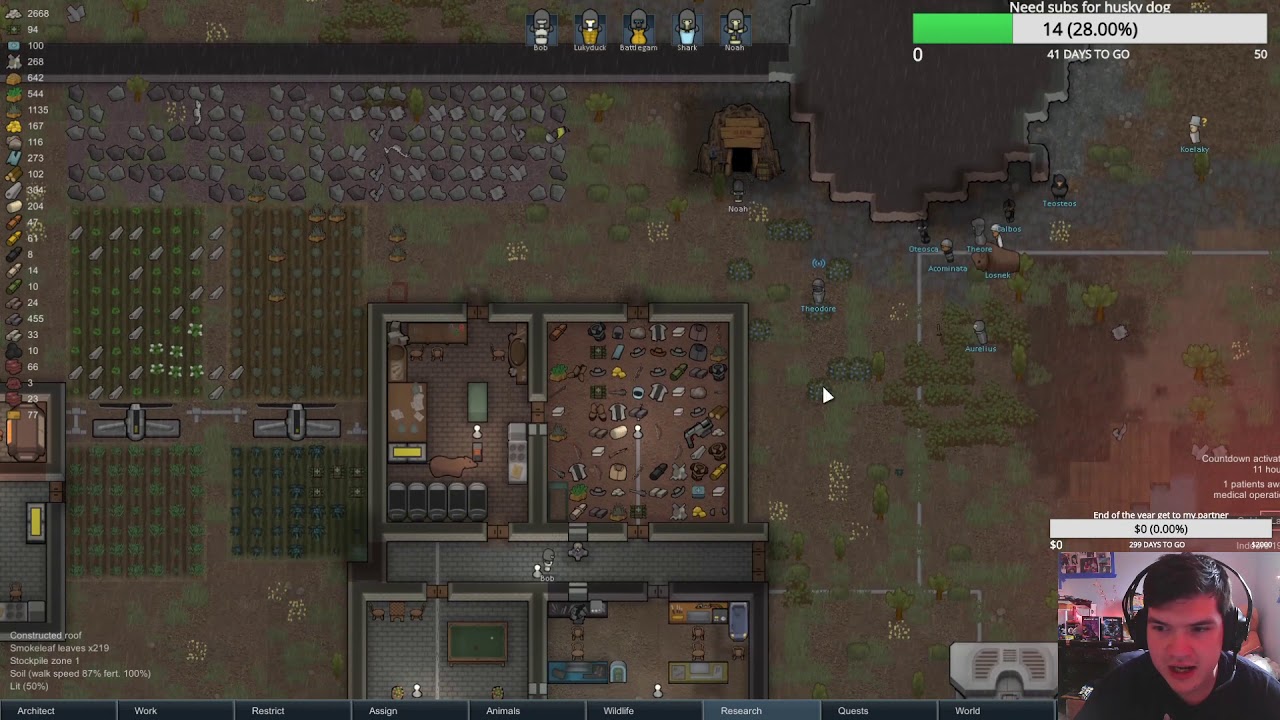 Rimworld new DLC with androids mod this is from my stream! - YouTube