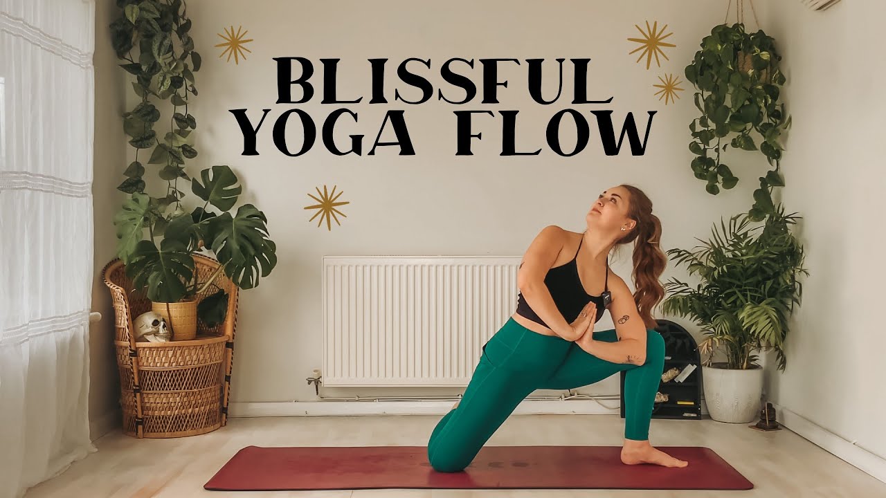 25 minute | BLISSFUL STATE ~ YOGA FLOW | with @theyogiwitch - YouTube