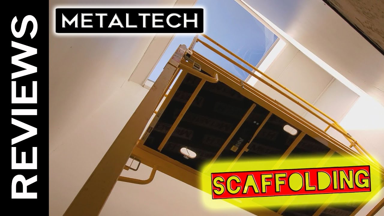 MetalTech 12 Ft Scaffolding From Home Depot - YouTube