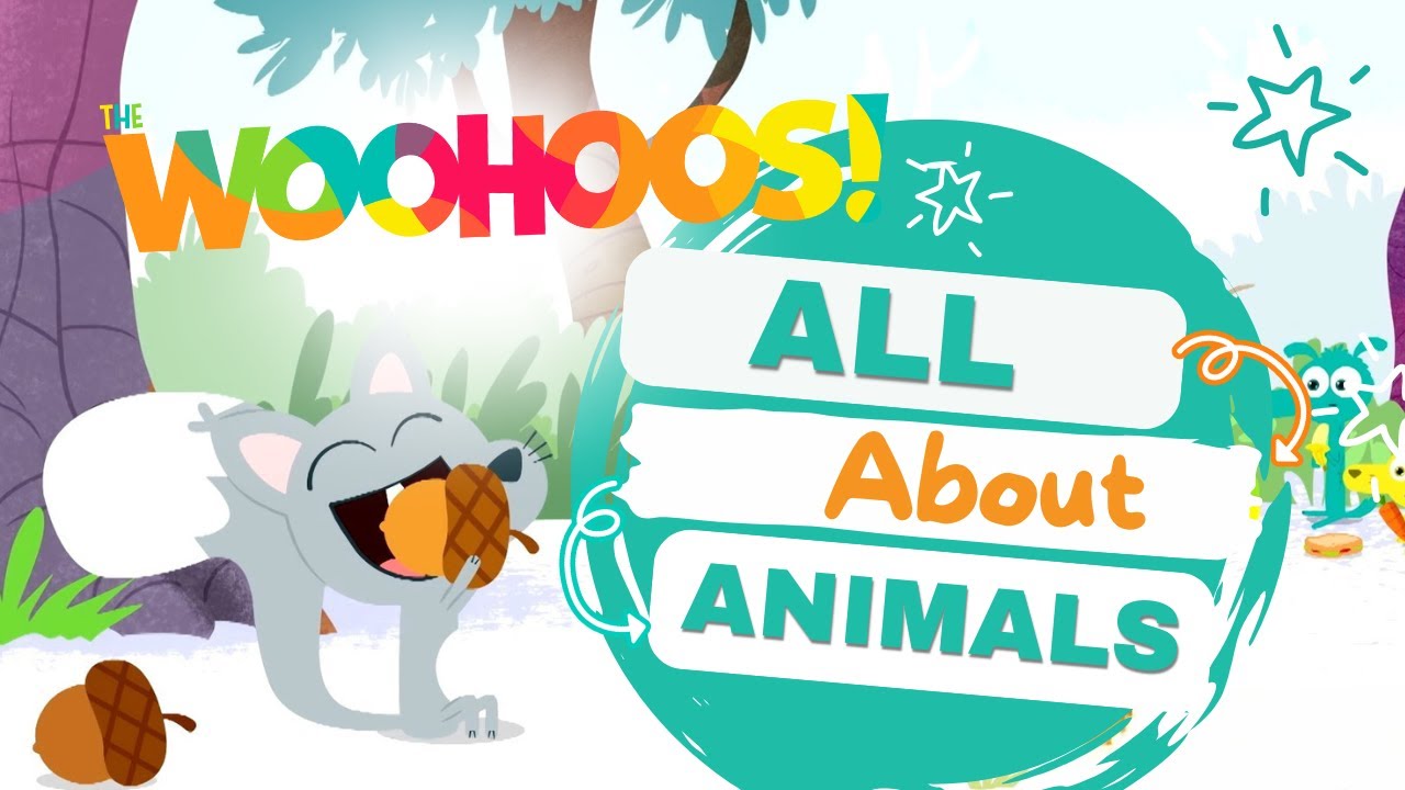 The Woohoos! | All About Animals! 🐇🐕🐿️ | Cartoons for Kids - YouTube